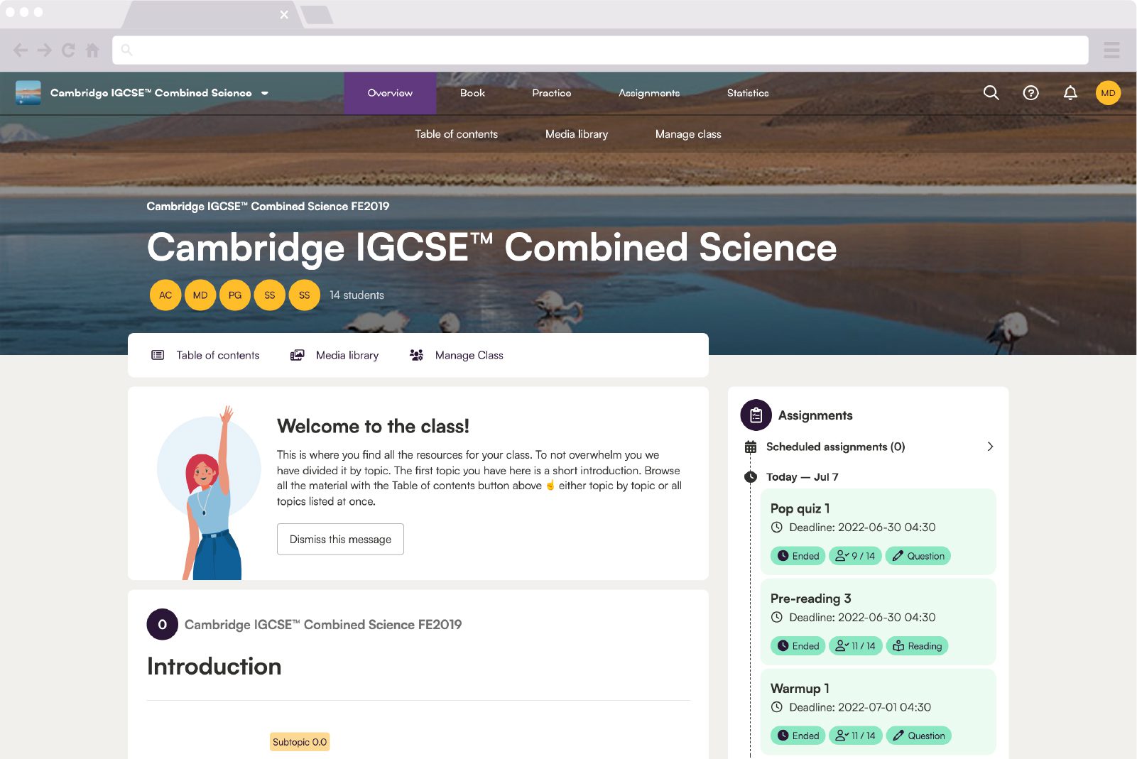 Combined Science - Kognity