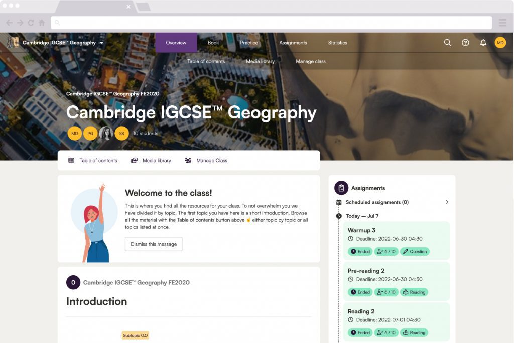 IGSCE Geography teaching resource - Kognity
