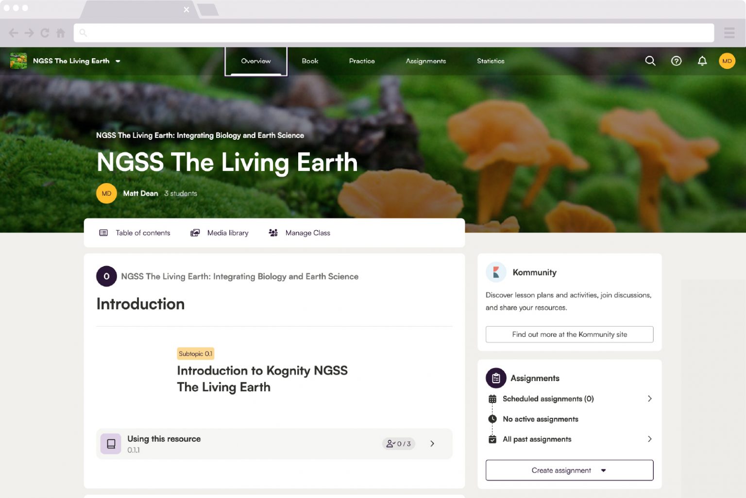 Kognity for High School Science - Kognity