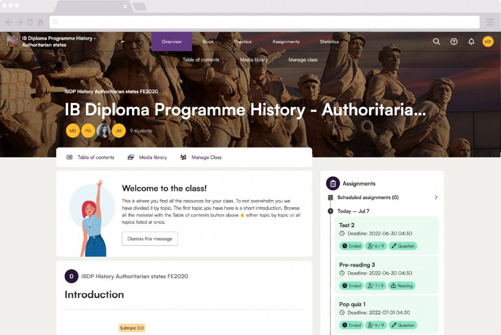 IB DP History: Authoritarian States teaching resource - Kognity