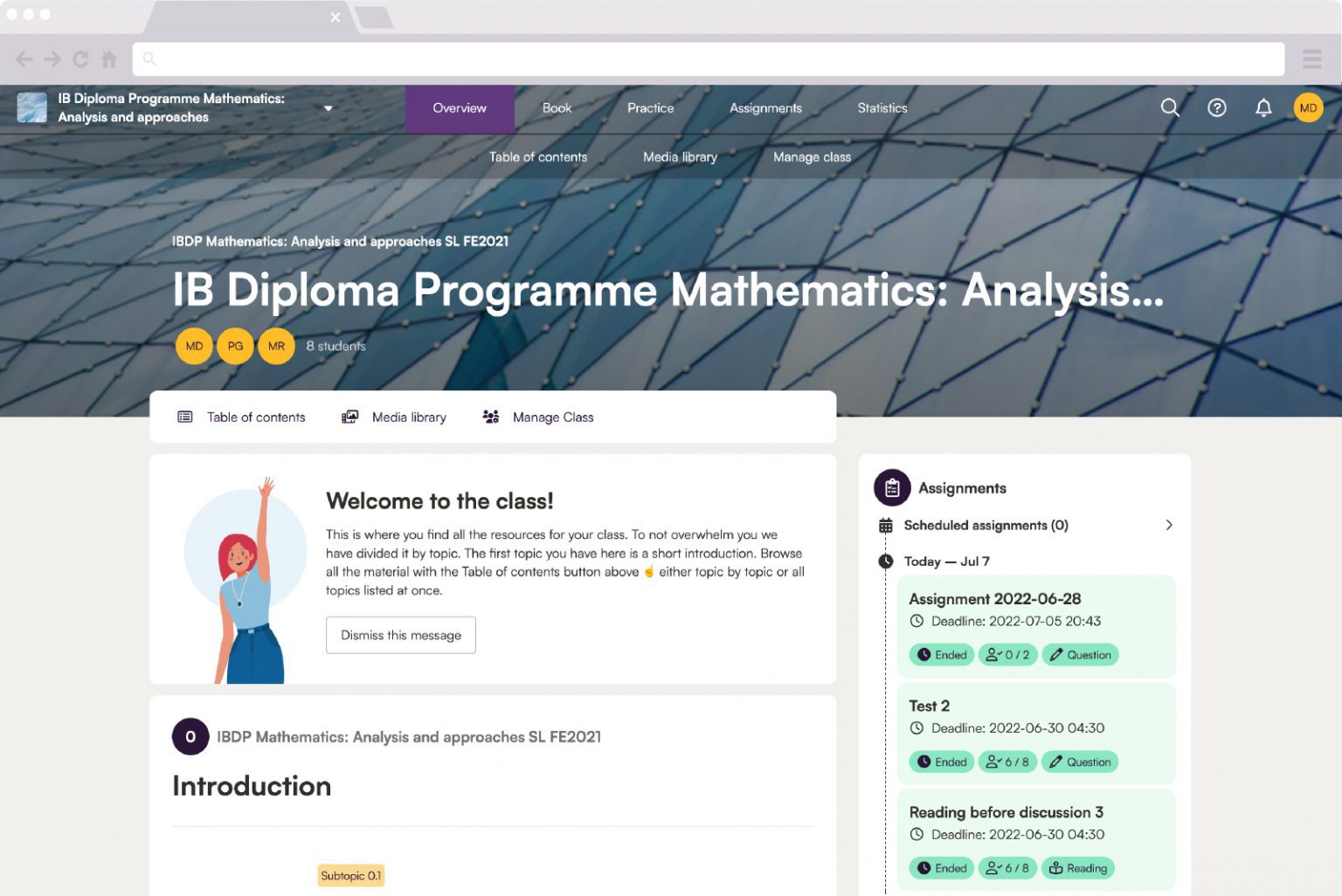 IB DP Maths: Analysis & Approaches teaching resource - Kognity