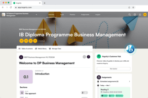 IB DP Business Management book & interactive content - Kognity