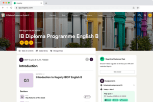IB DP English B interactive textbook & assessment tool - Kognity
