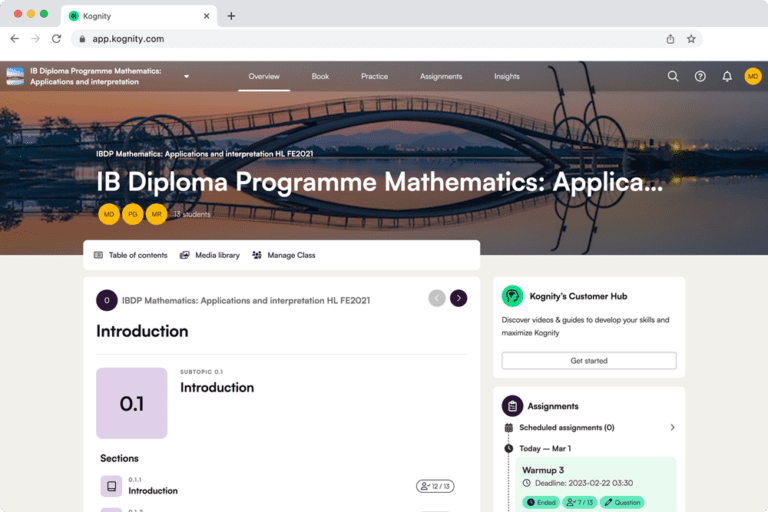 IB DP Maths: Applications & Interpretation teaching resource - Kognity
