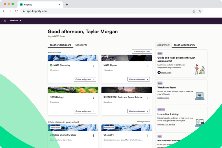 Why invest in science curriculum? - Kognity